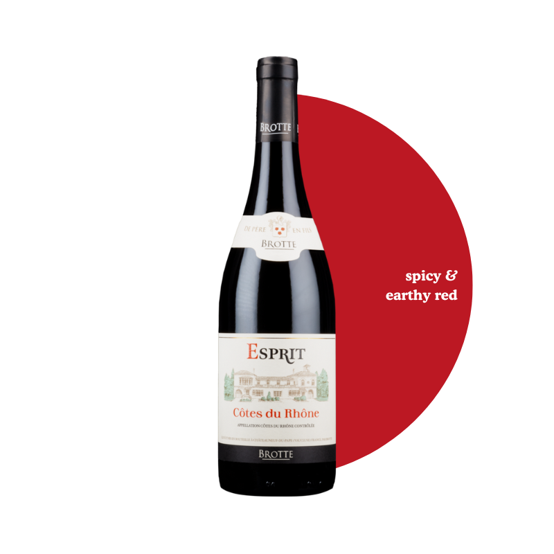 Maison Brotte Esprit Côtes du Rhône Rouge | Shop Red Wines Online ...